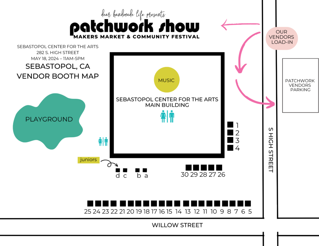 pw sp24 seb booth map - Patchwork Show